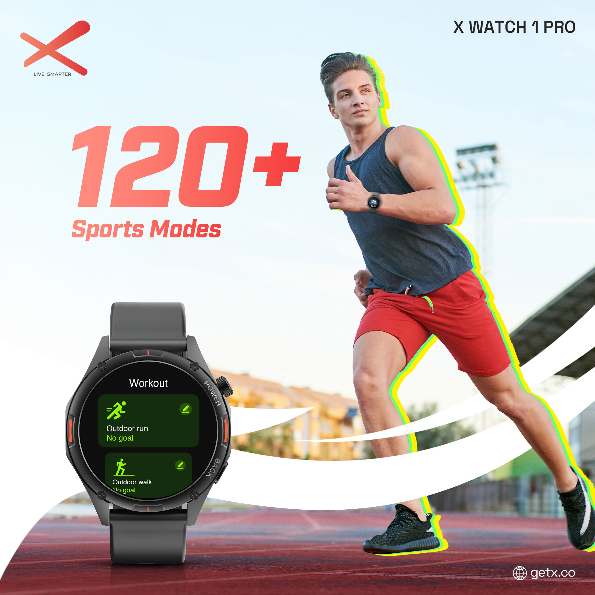 X Watch 1 Pro Bluetooth Calling Smartwatch